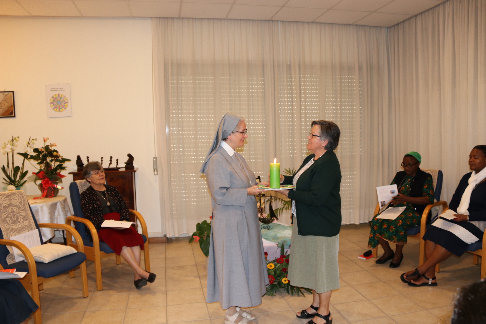 The installation of the Generalate Community Animator ...